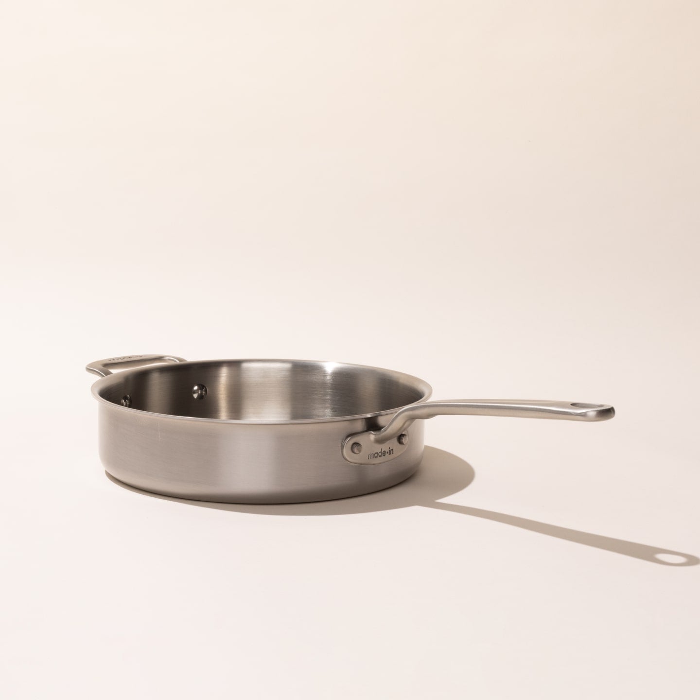Stainless Clad Saute Pan – Made In Cookware Canada