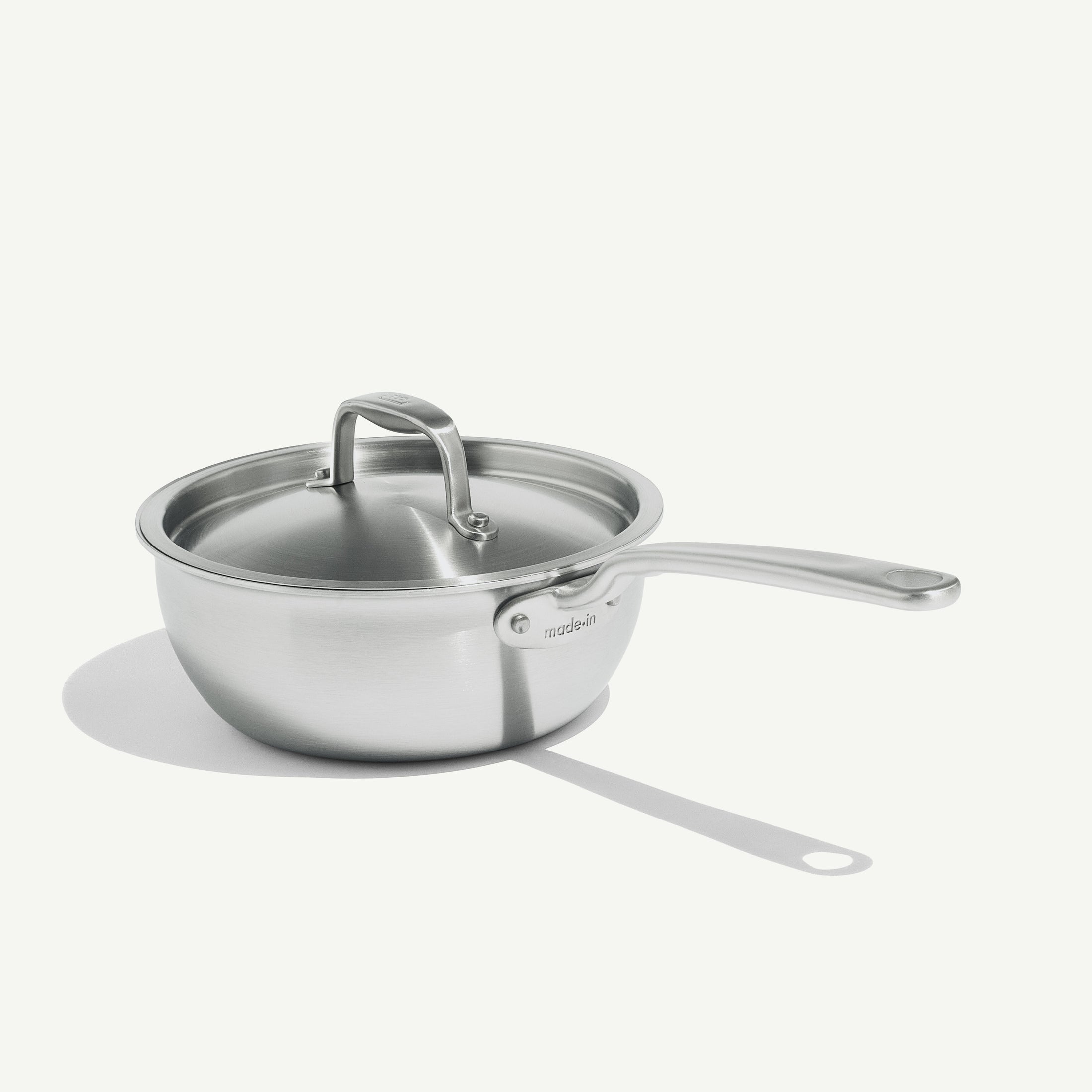Stainless Clad Saucier – Made In Cookware Canada